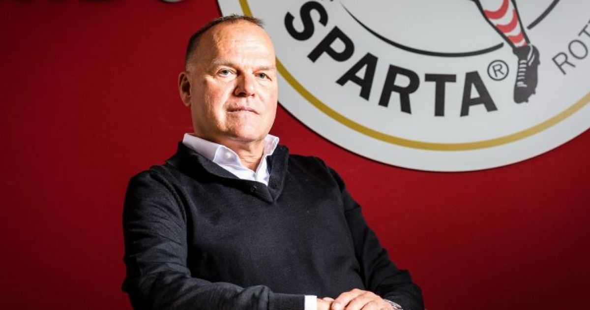 Eerste reactie van Van Stee na vertrek bij Sparta: 'Geen vuile was ...
