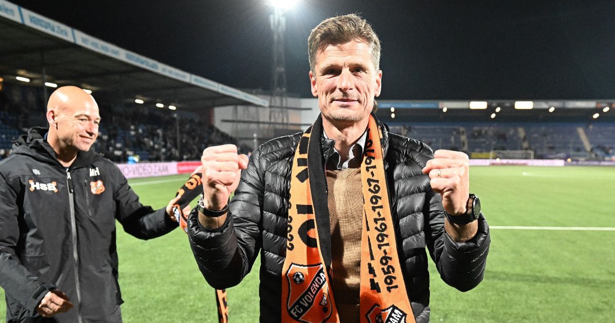 FC Volendam heeft trainersnieuws: 'Ons eerste doel behaald, zijn er nog ...