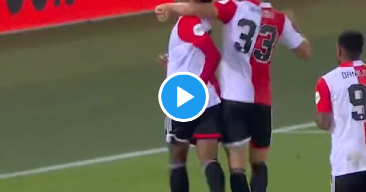 Eerste doelpunt Quinten Timber voor Feyenoord is meteen een belangrijke ...