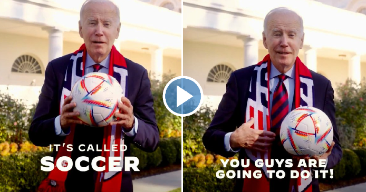 Amerikaanse president Biden (80) vlak voor Oranje-USA: 'It's called soccer' - Voetbalprimeur