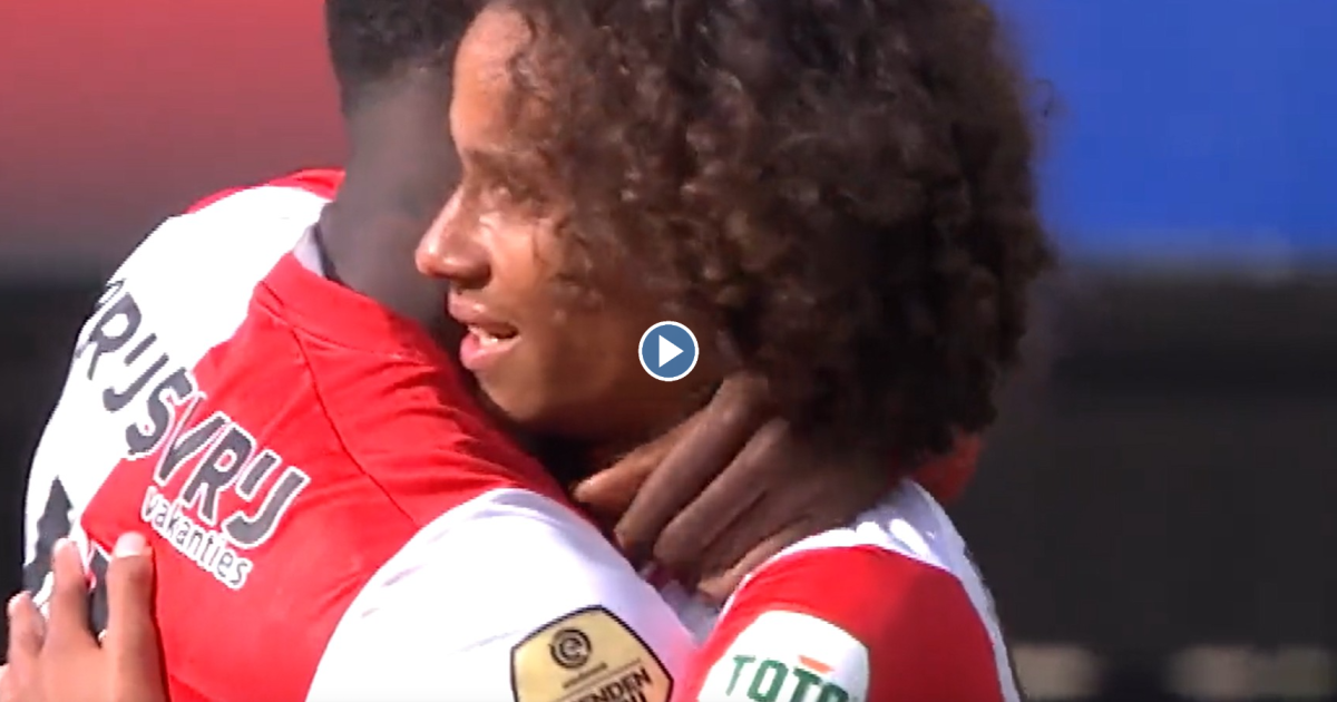 Prachtig: Feyenoord-debutant Zechiël tot tranen geroerd na laatste ...
