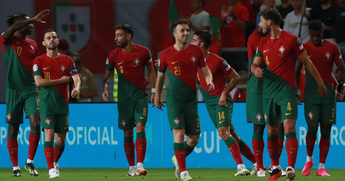 Portugal laat niks over van Luxemburg en zet grote stap naar plaatsing ...