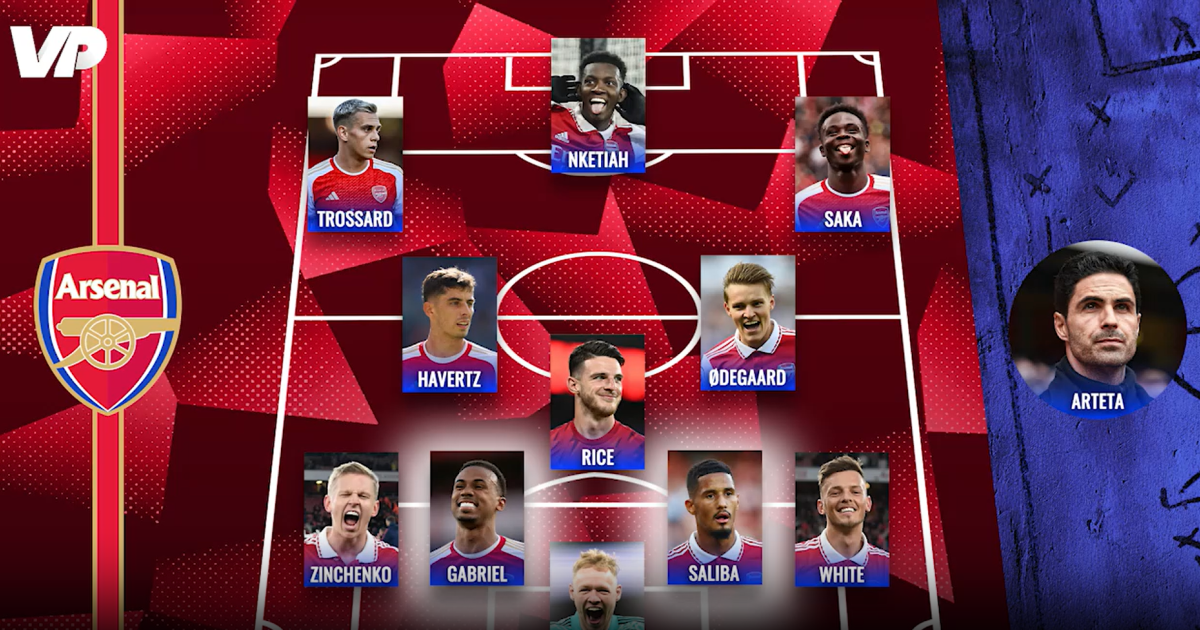 Dit kan PSV verwachten van de Arsenal-opstelling: 'Hij is wel echt ...