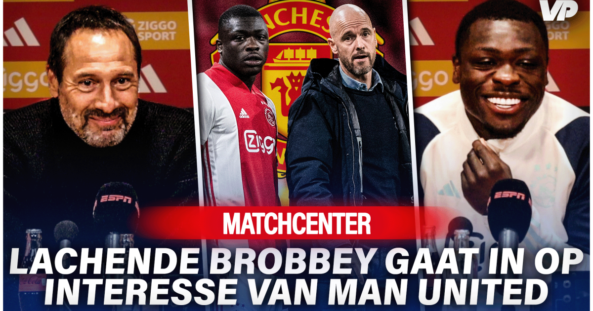 Van 't Schip en kenmerkend komische Brobbey spreken zich uit over geruchten - Voetbalprimeur